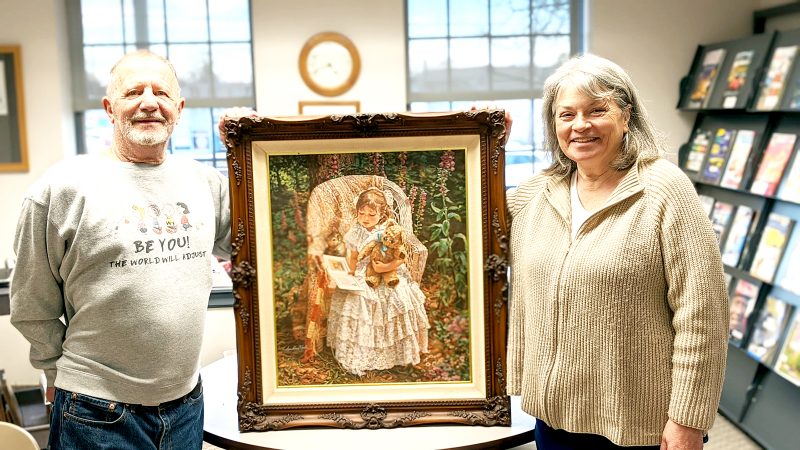 Painting donated to EP Library | News, Sports, Jobs - Morning Journal